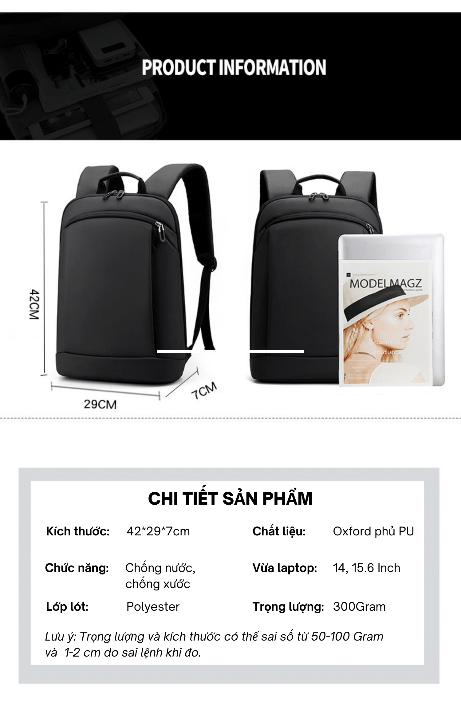 [Loại 1] Balo Đựng Laptop Siêu Nhẹ GENOO Chất Liệu Microfiber Cao Cấp ...