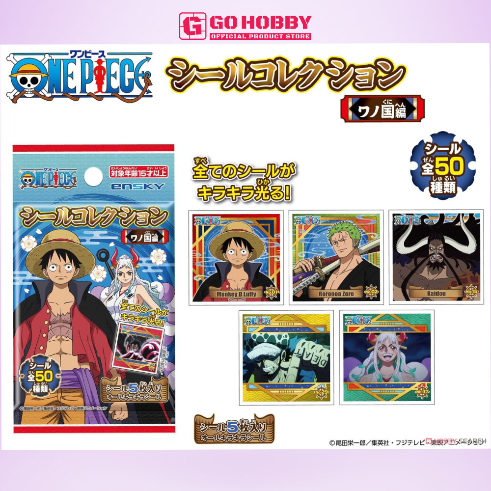 ENSKY | One Piece: Sticker Collection Wano Kuni Edition | Đồ chơi mô ...
