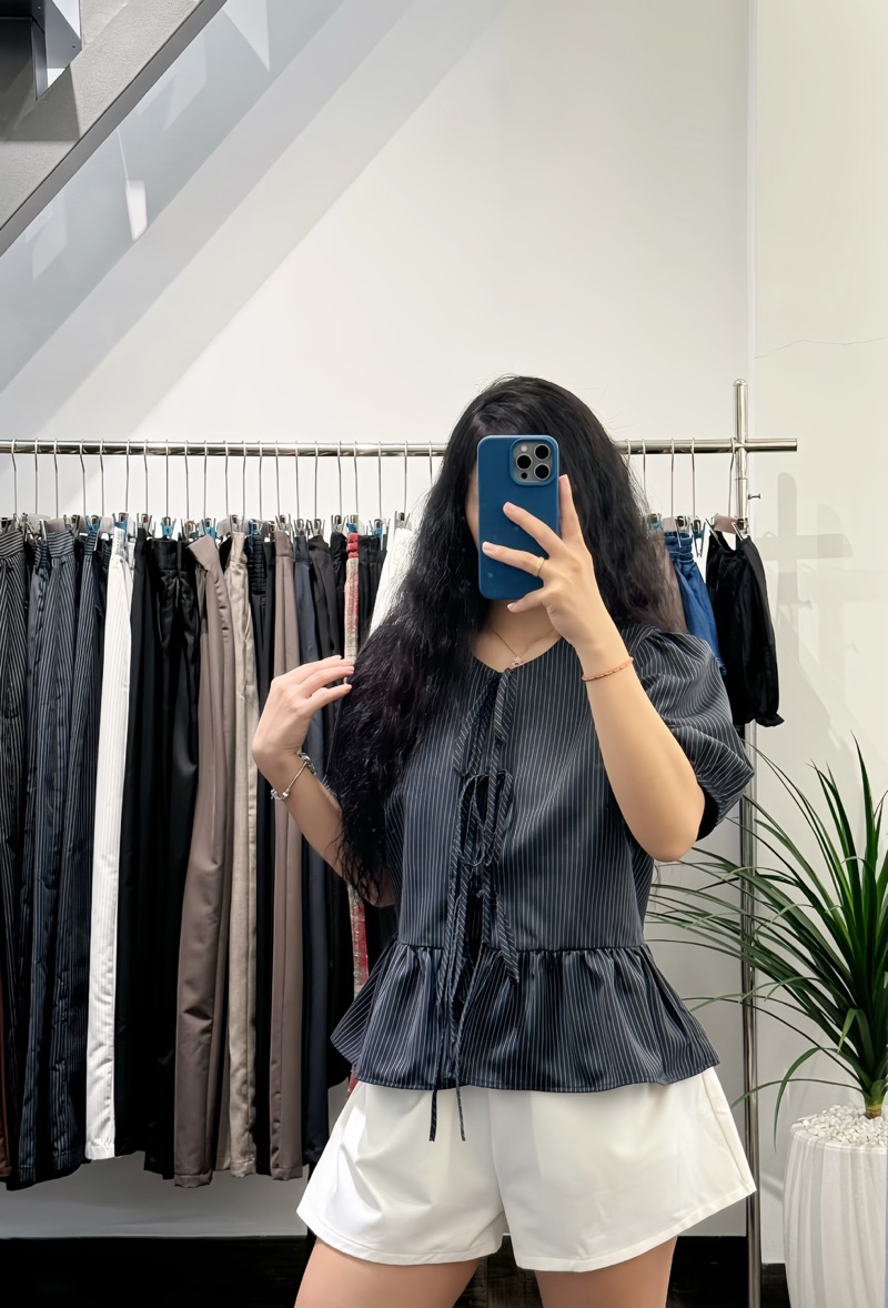 B368 - ÁO BABYDOLL BUỘC NƠ (Có size 4XL) | Shopee Việt Nam