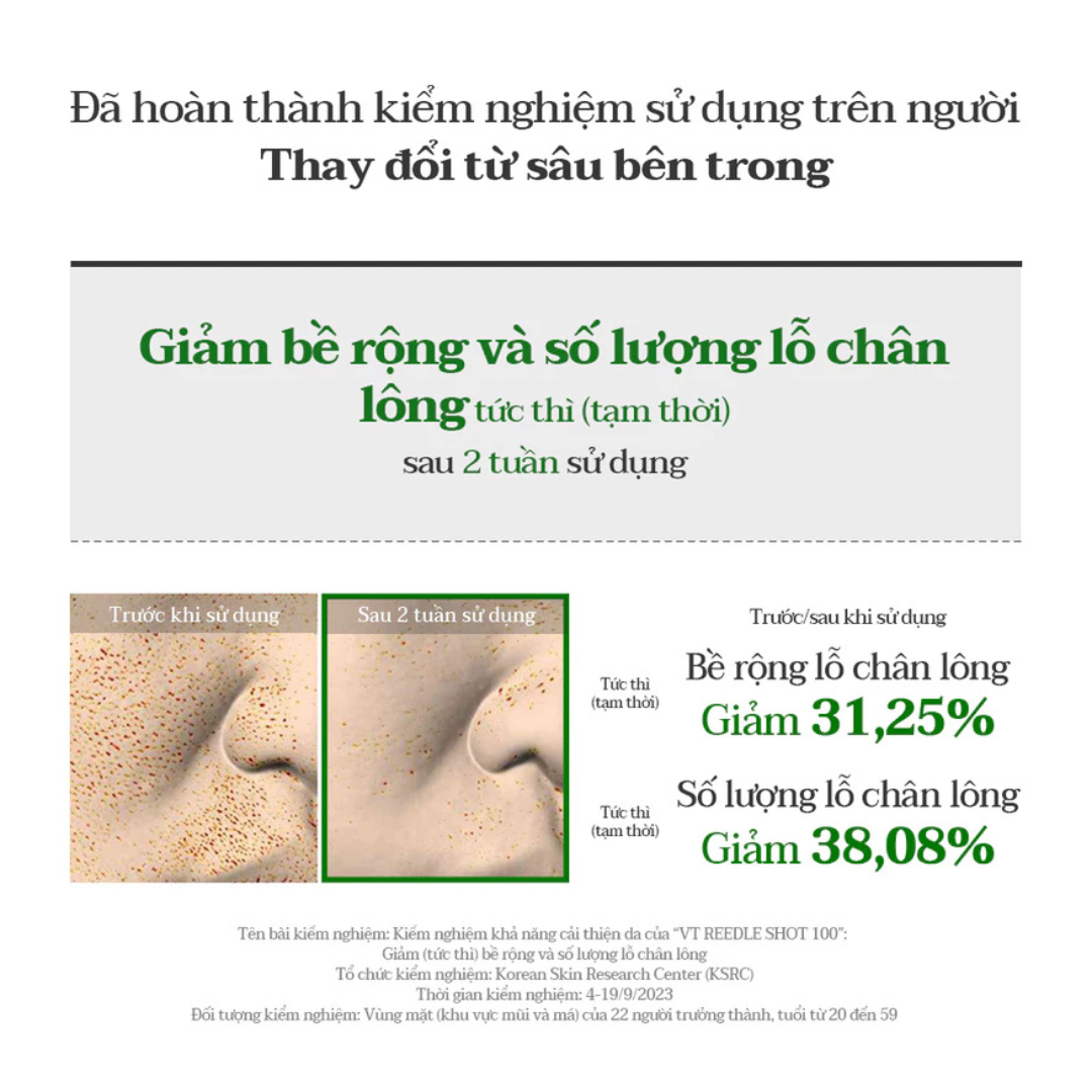 [KOL] - Tinh chất vi kim VT REEDLE SHOT 50/100/300/700 | Shopee Việt Nam