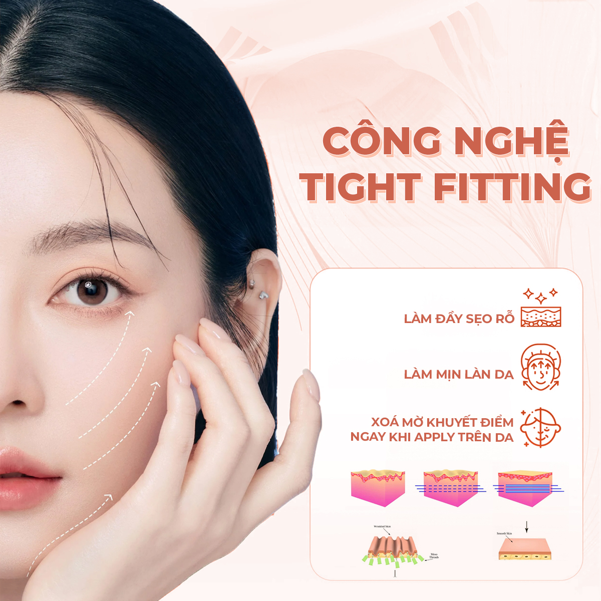 [ COMBO 2 KCN] [ TẶNG 1 TÚI POUCH ] Kem chống nắng che khuyết điểm 2 in ...