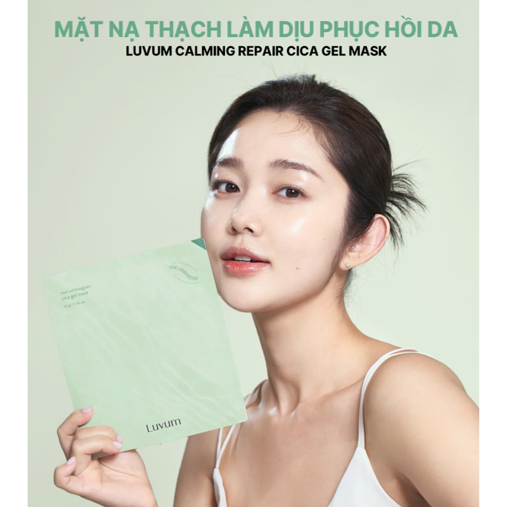 Mặt nạ thạch collagen Luvum Mask Gel 33g - miếng mặt nạ thạch luvum ...