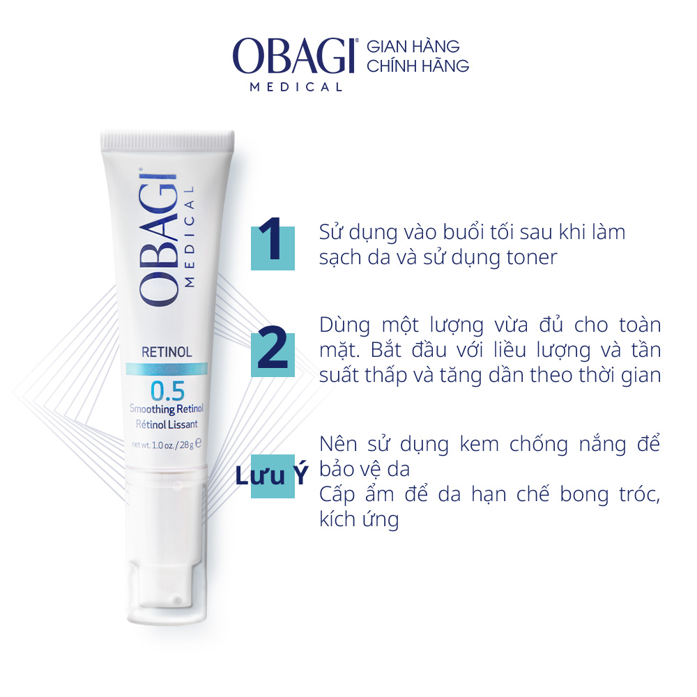 [VOUCHER 200K] [PHIÊN BẢN MỚI] Kem Chống Lão Hóa & Tái Tạo Da Obagi 360 Retinol 0.5 28g | Shopee ...