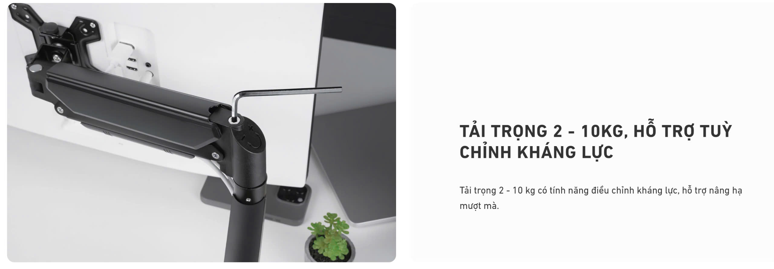 Giá treo / ARM màn hình HyperWork Core Arm SA01 Chính hãng | Shopee ...
