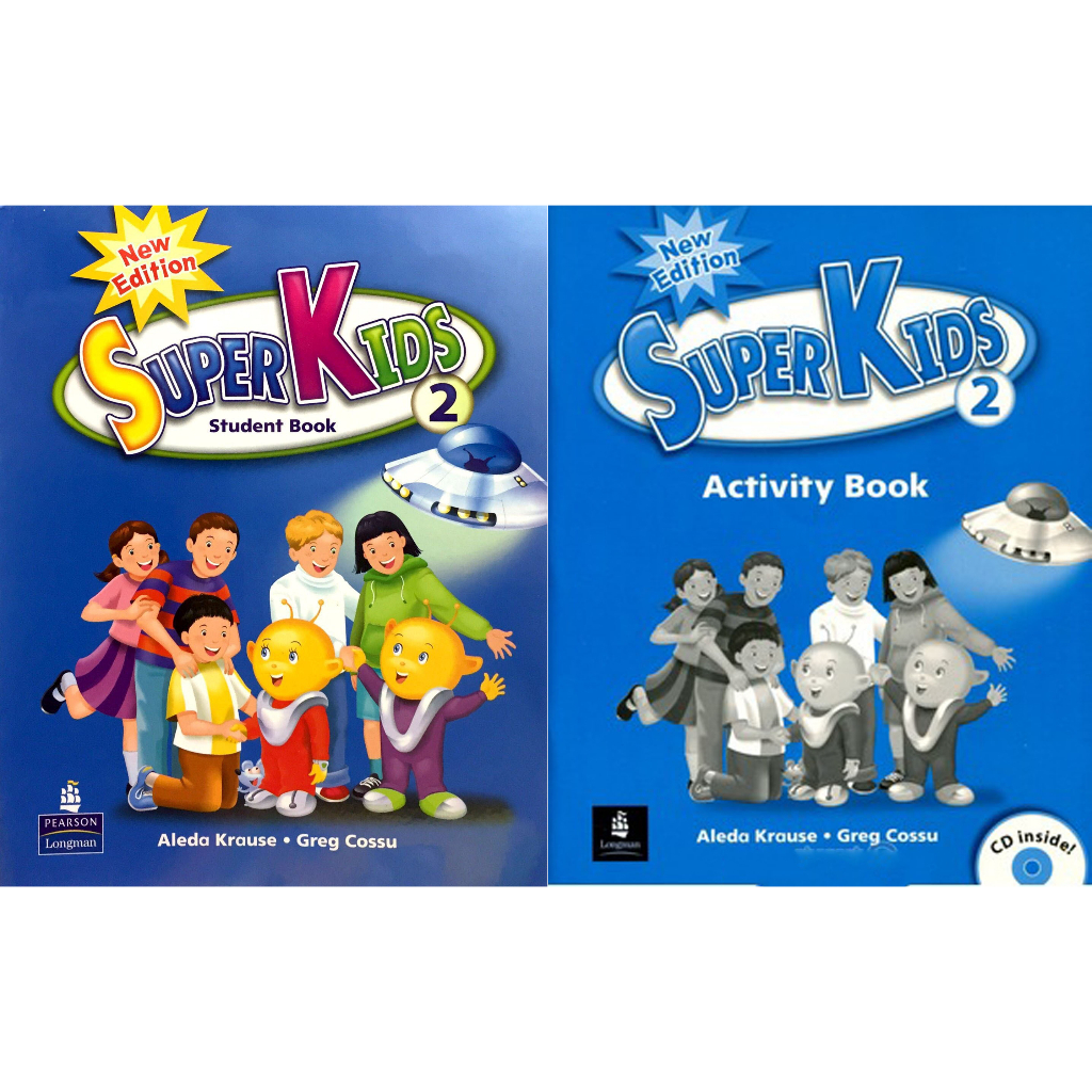 Sách tiếng Anh - Super kids Level 1 2 3 (Combo 2 cuốn Student book ...