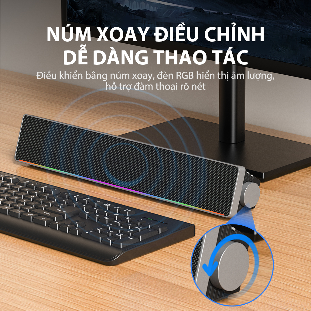 Loa Thanh Soundbar Bluetooth ROBOT RB680 Công Suất 10W Nghe Nhạc 5h ...