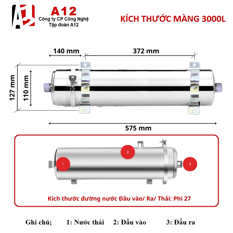 MÀNG UF LÕI SỢI PVDF 3000L/H – GIẢI PHÁP LỌC SẠCH TẠP CHẤT, VI KHUẨN ...