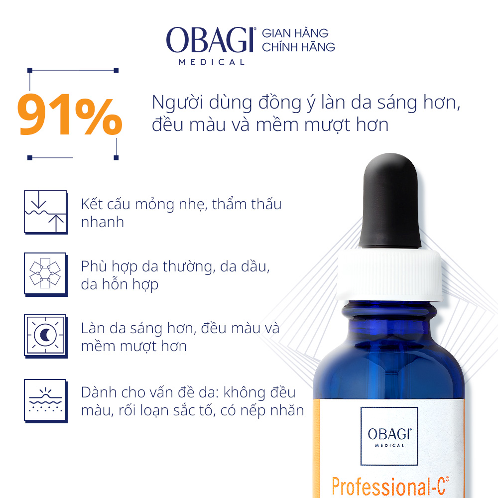 [Obagi x KOL] Serum Vitamin C 15% Dưỡng Sáng Da & Chống Oxy Hóa Obagi ...