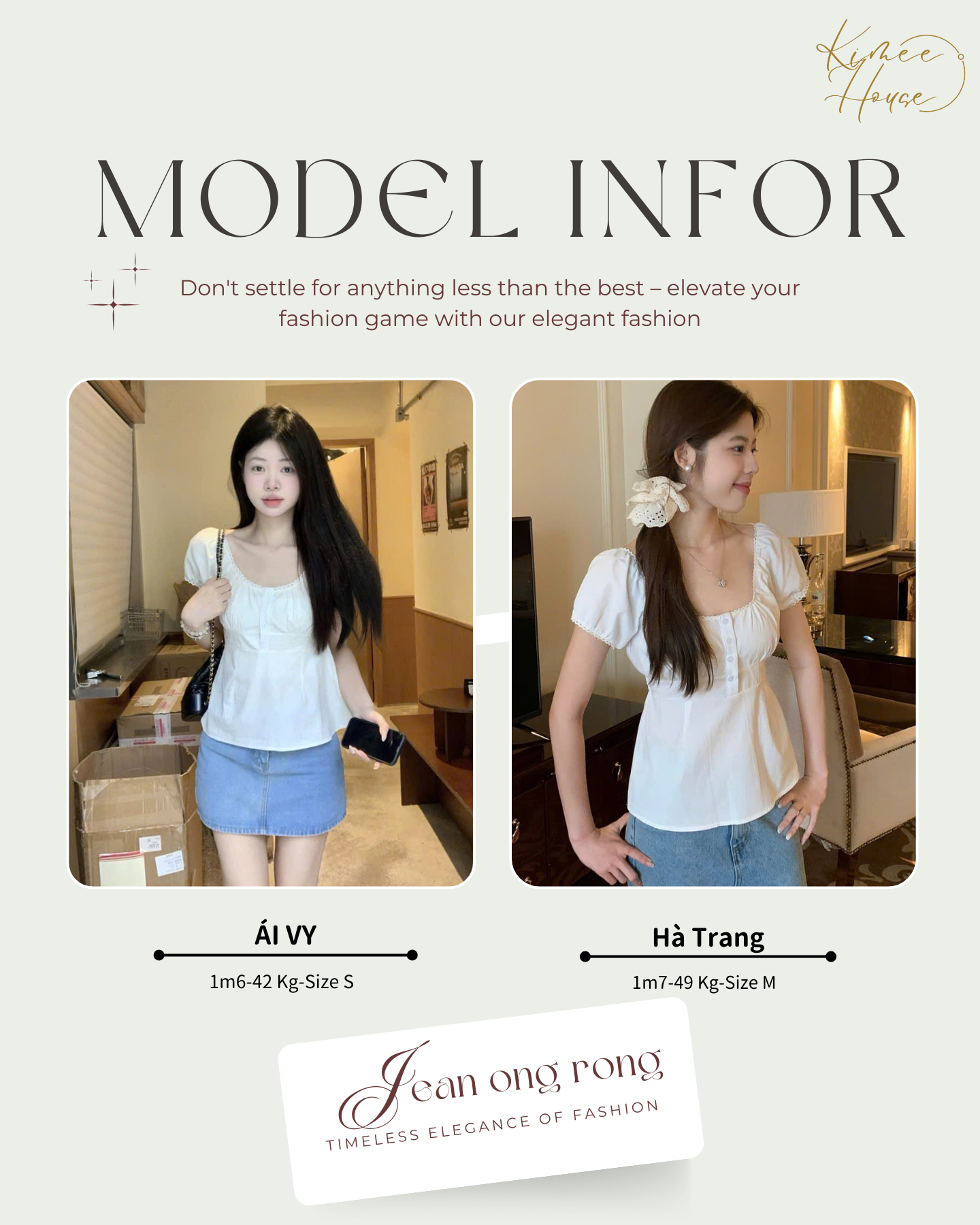 Áo Kiểu Nữ Dáng Suông Tay Bồng Phối Cúc Mùa Hè Kimee - KA524 | Shopee ...