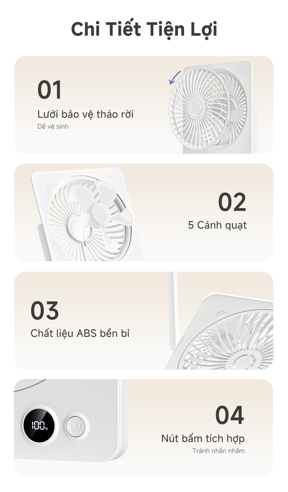 Simplus Quạt Mini Để Bàn Chân Đế Xoay 180° Sạc Type-C Xông Tinh Dầu 5 Chế Độ Gió Dùng Liên Tục 7 ...