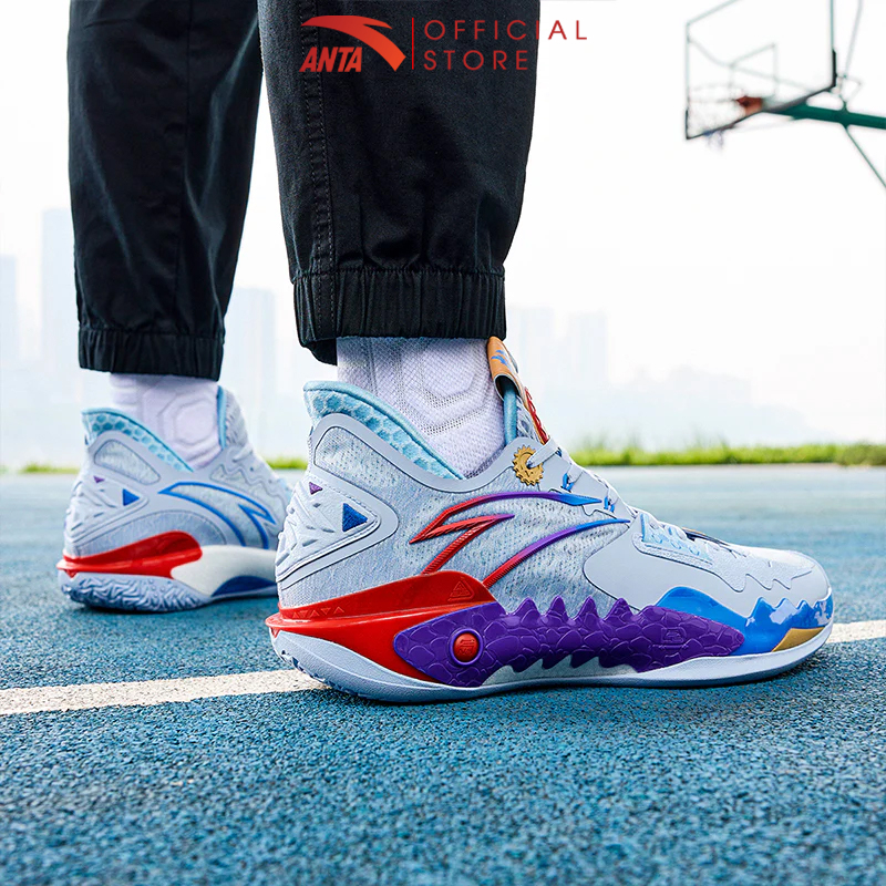 Giày bóng rổ nam SHOCK WAVE 5.0 Magic Potion ANTA SPORTS 1124B1106 Giày ...