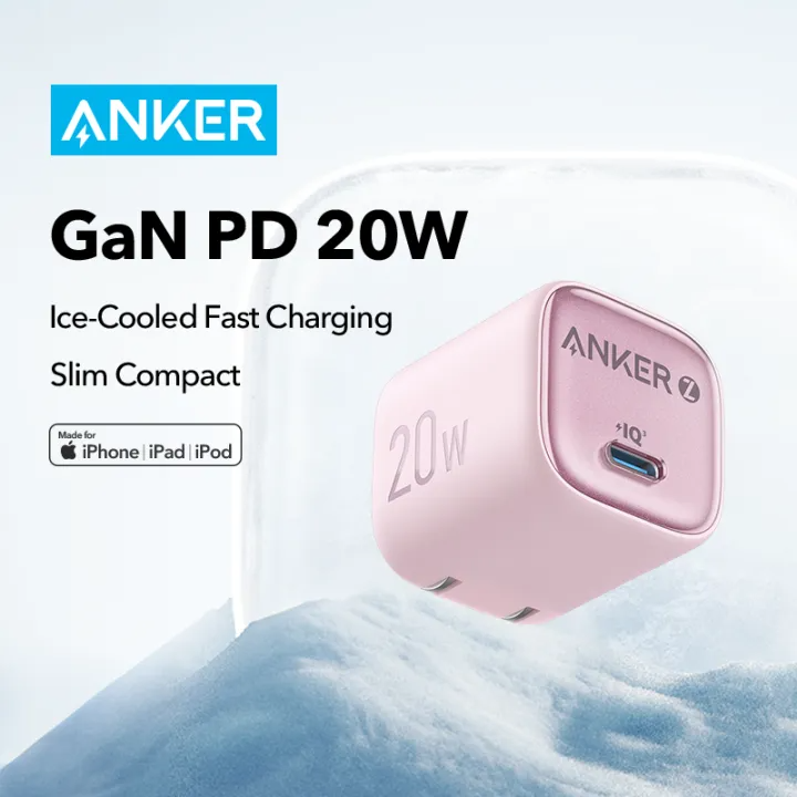 [ịP8-14] Combo sạc nhanh Anker 20W/30W 1 cổng| Củ sạc Zolo 20/30W & Cáp ...
