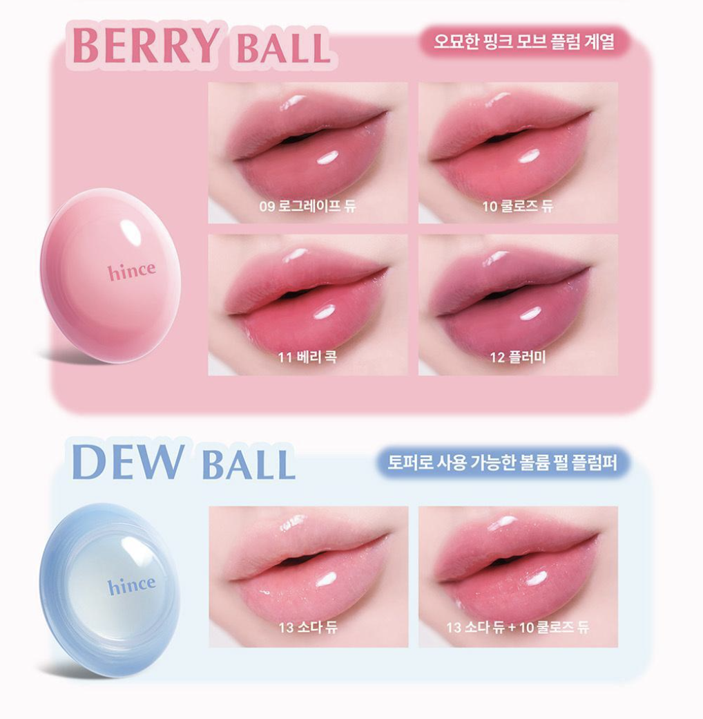 [MUA 1 TẶNG 1] Son thạch HINCE Raw Glow Dewy Ball 3.5g | Shopee Việt Nam