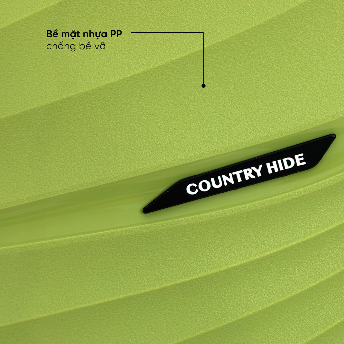 Vali Du Lịch Country Hide MP031 Size20/Size24/Size28 Nhựa PP Chống Bể ...