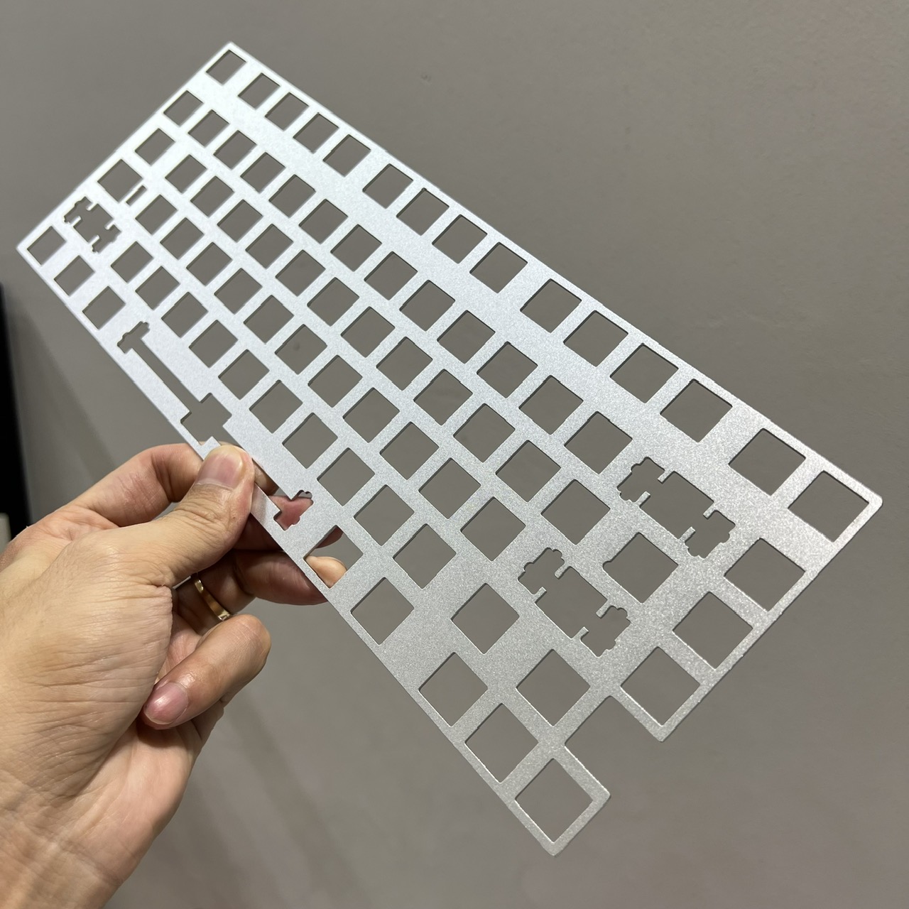 Plate nhôm Nut65, Wave75, Crush80, GX87, Furycube F75, Lucky65 v2 ...