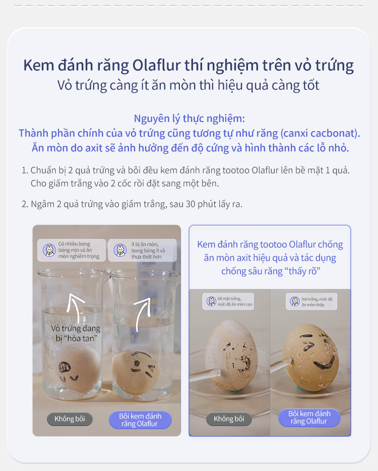 Kem đánh răng cho bé tootoo Babies Kids Olaflur ngừa sâu răng cho trẻ ...