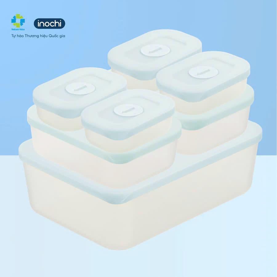 COMBO 7 hộp thực phẩm trữ đông Inochi 290ml (4 hộp), 900ml (2 hộp ...