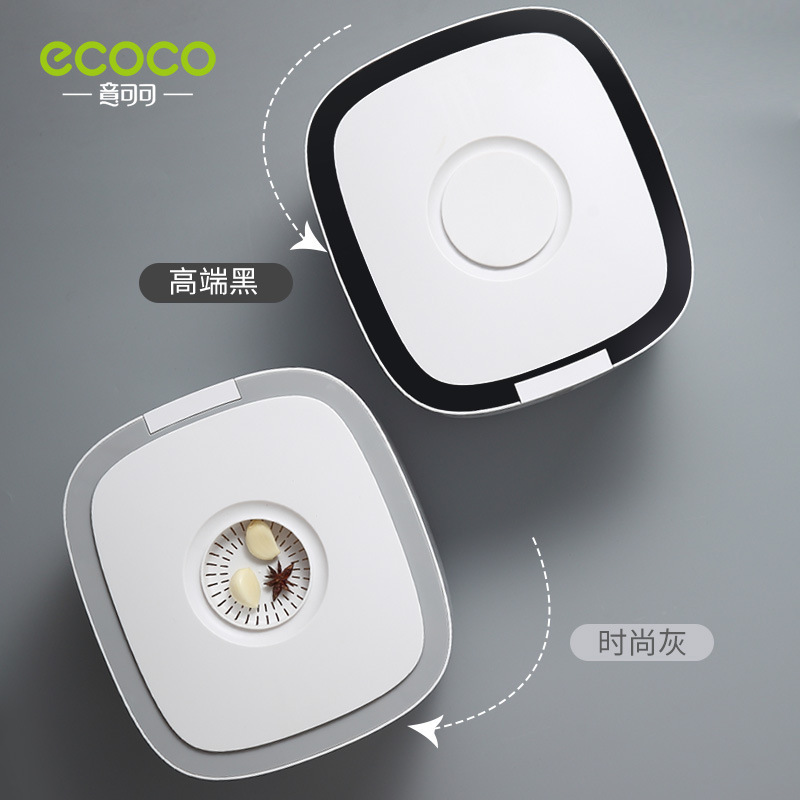 Thùng Đựng Gạo ECOCO Cao Cấp, Hộp Đựng Gạo Có Viền Silicon Chống Ẩm Mối Mọt, Nhựa PP Nguyên Sinh ...