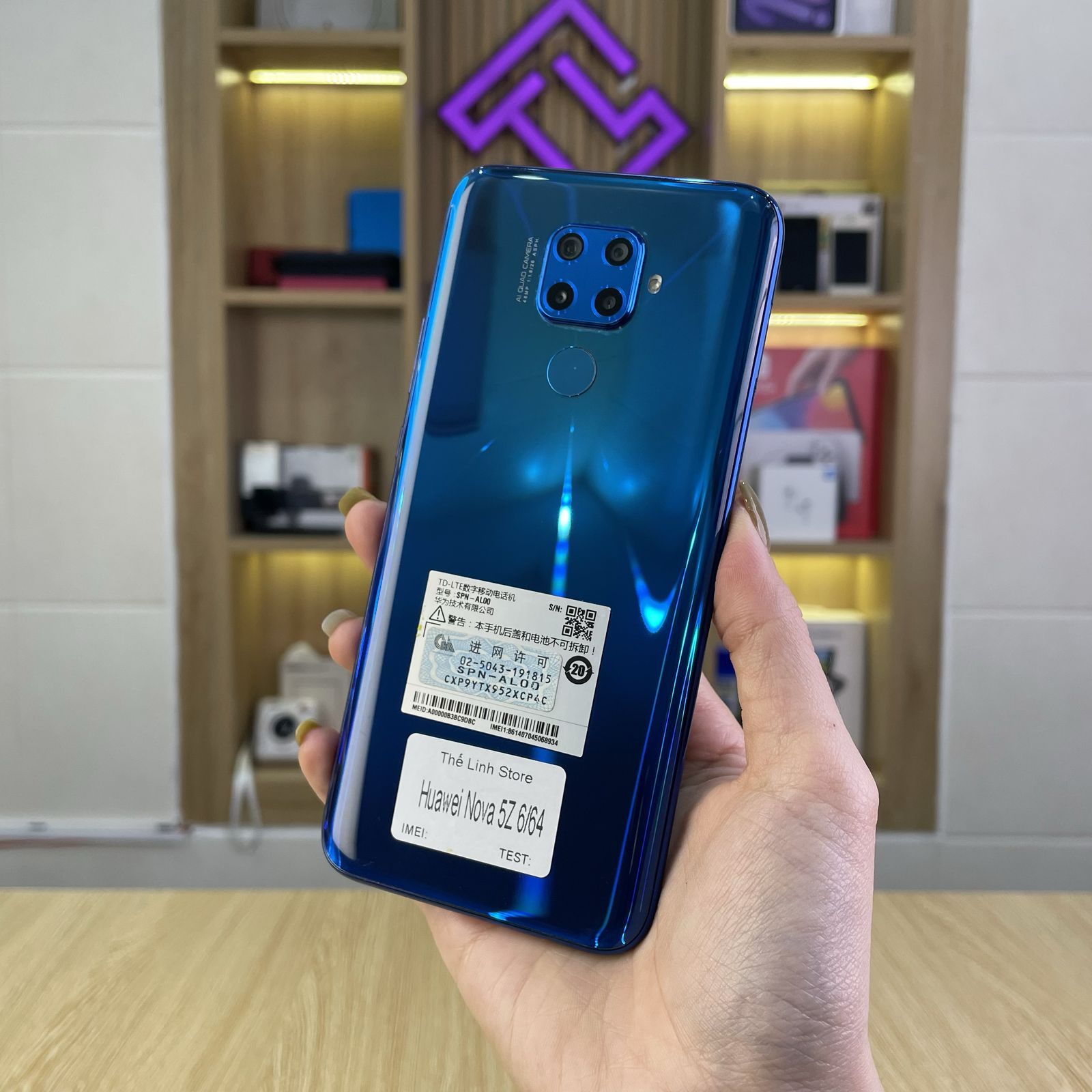 Điện thoại Huawei Nova 5z ram 6G 128G - Kirin 810 màn 6.26 inch | Shopee Việt Nam