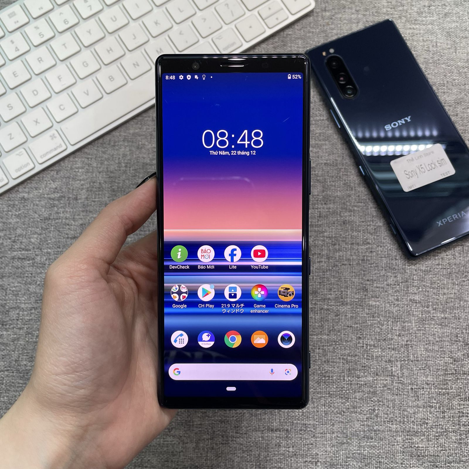 Điện thoại Sony Xperia 5 (Sony X5) bản Lock Sim - Snap 855 màn OLED 6.1 ...
