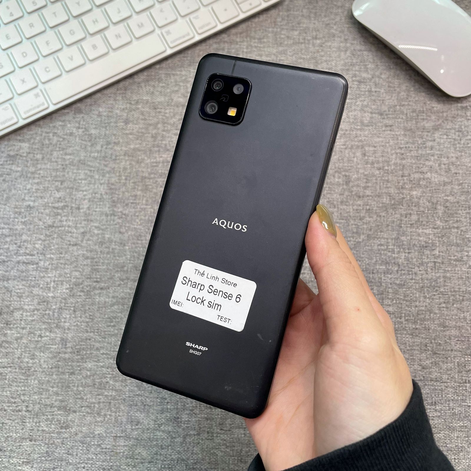 Điện thoại Sharp Aquos Sense 6 màn OLED IGZO 6.1 inch - Snapdragon 690 ...