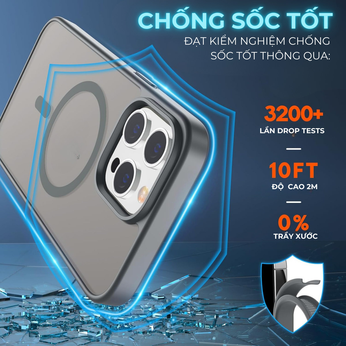Ốp lưng OIie cho iPhone 11 12 13 14 15 Pro Promax Plus nhám từ tính ...