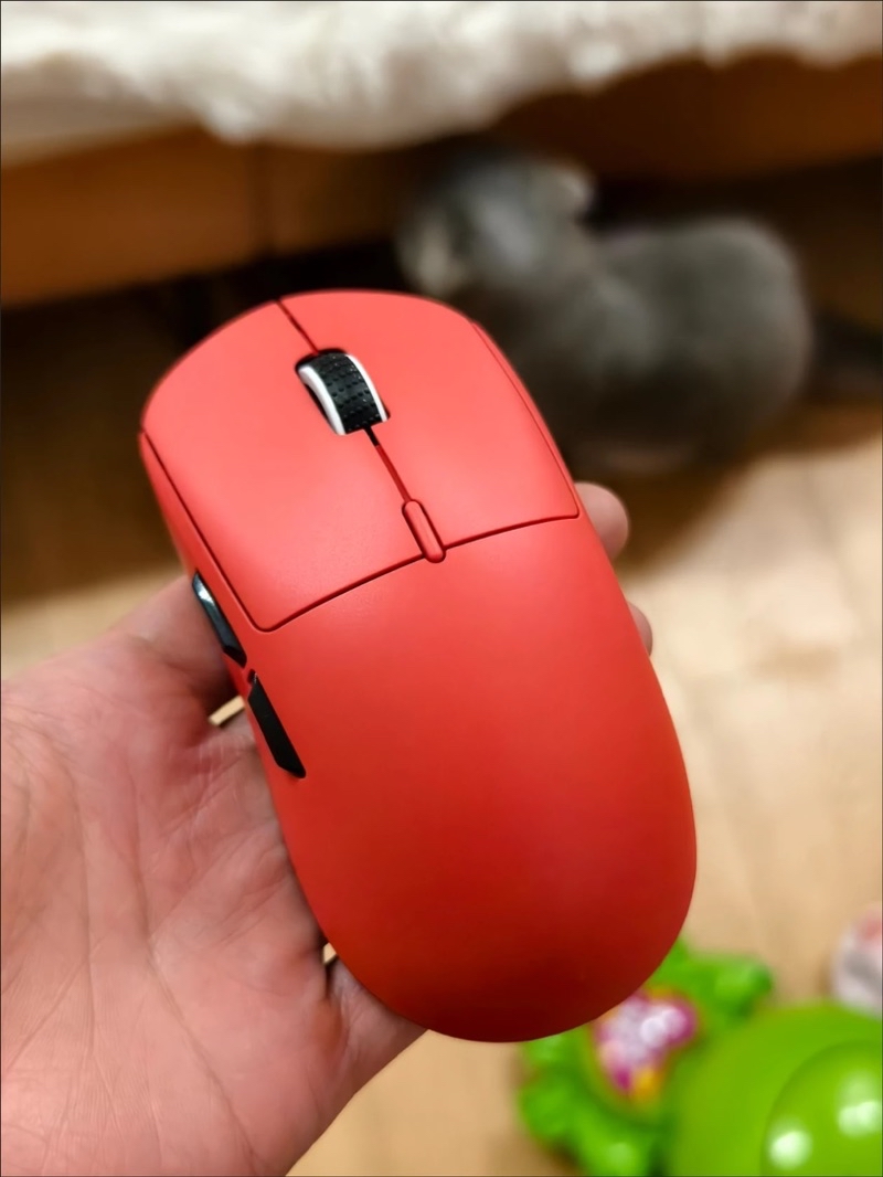 Chuột không dây Gaming HongMu GSE | PAW3104DB | 3 mode kết nối | Có App | Led RGB | DPI 800 ...