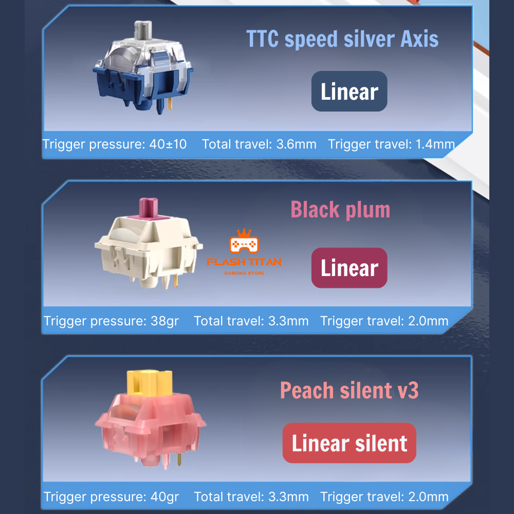 Bàn phím cơ không dây Xinmeng A98 - Hỗ trợ hotswap - Bàn phím Full size - Led RGB có app tùy ...