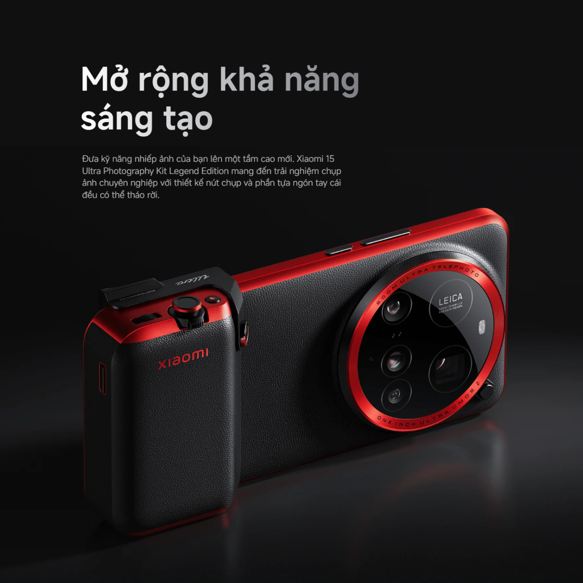 Bộ Kit Camera điện thoại Xiaomi 15 Ultra - Photography Kit Legend ...