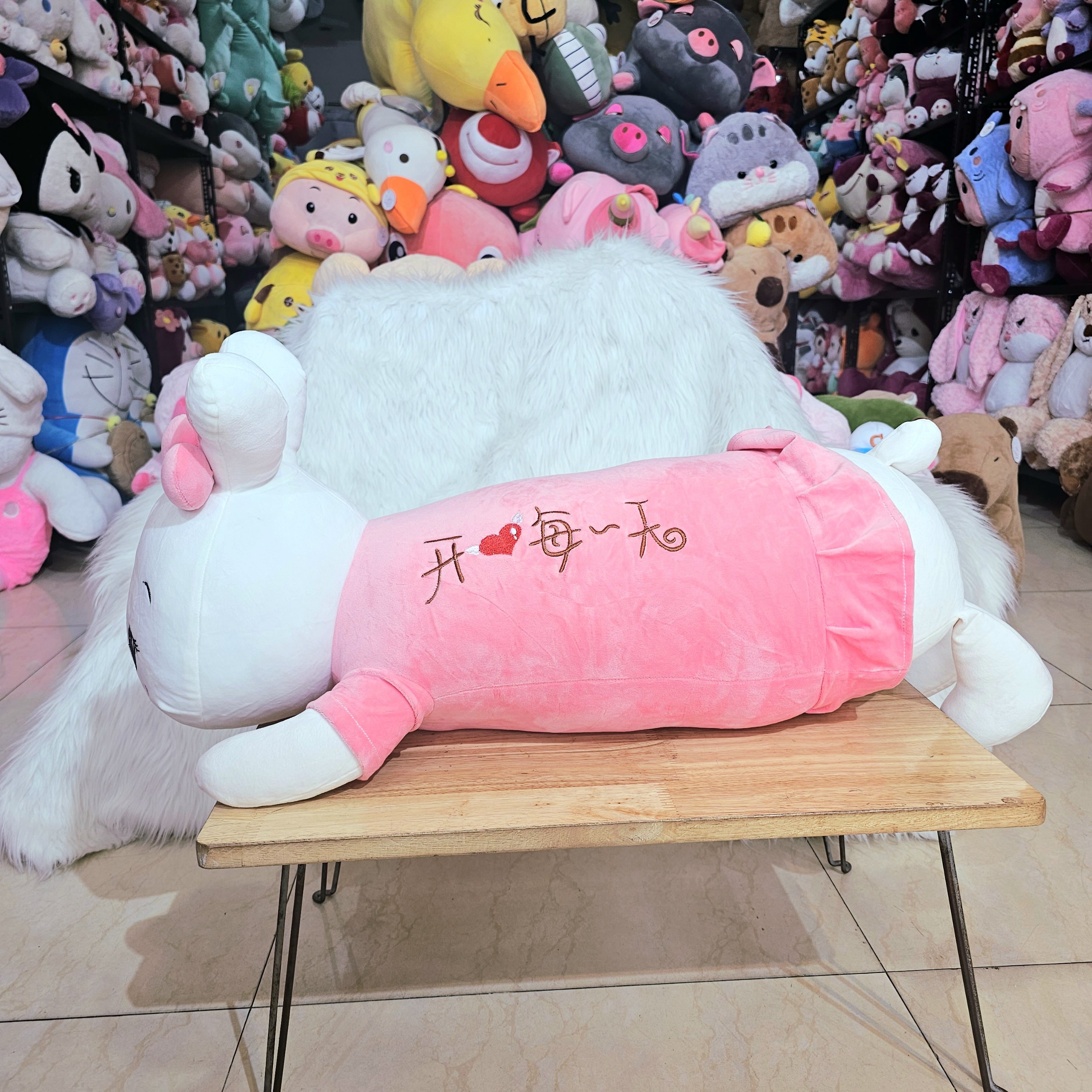 Gấu Bông Con Thỏ Hồng, Xanh Mặc Váy Dễ Thương Cute Khổng Lồ SALOME, Thú ...