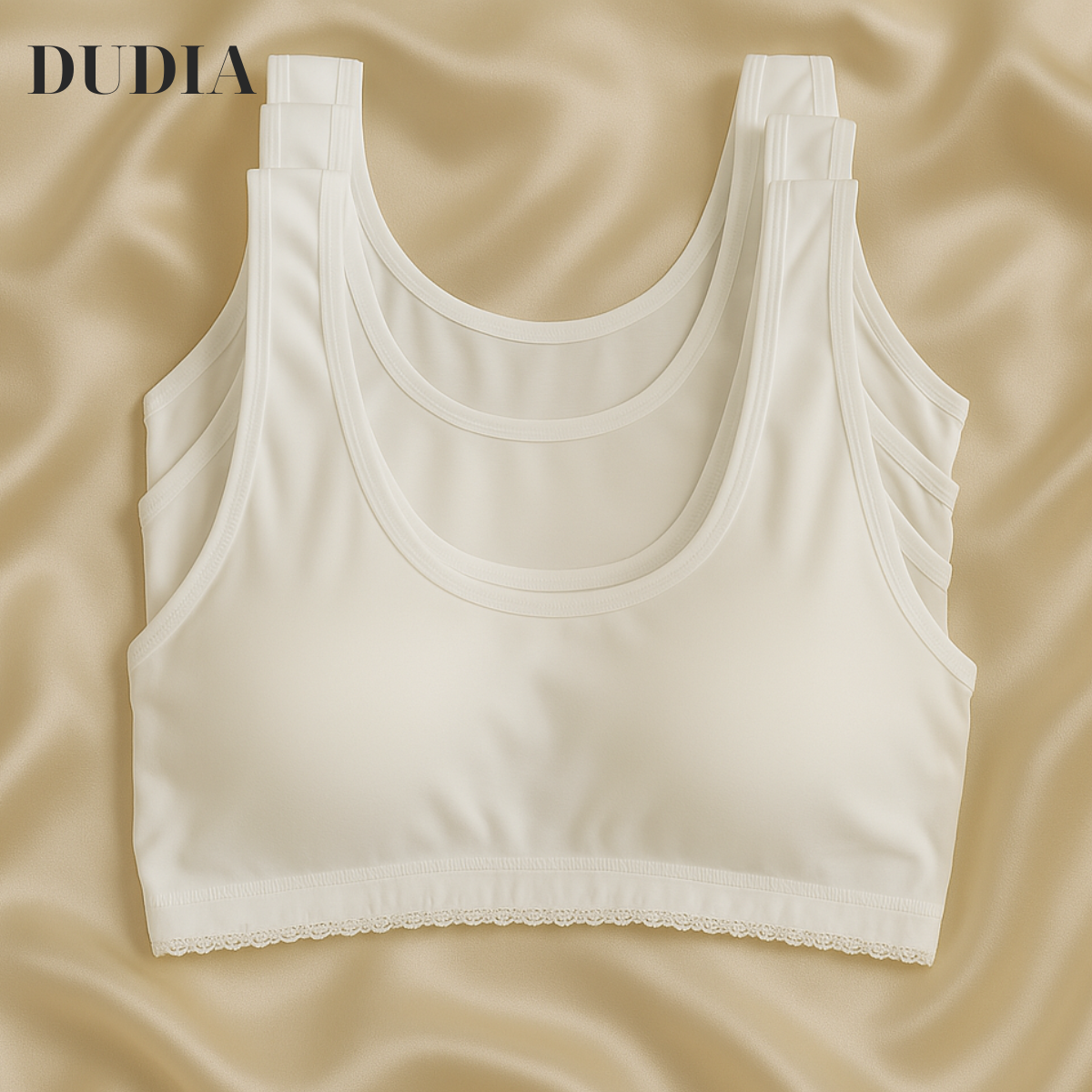 Áo Lót Nữ DUDIA - Mút Đệm Mỏng Có Thể Tháo Rời [Br27] | Shopee Việt Nam