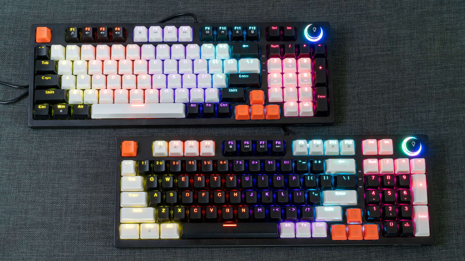 Bàn Phím Gaming Cơ E-DRA EK398 USB, LED Rainbow, 98 Phím Hàng Chính ...