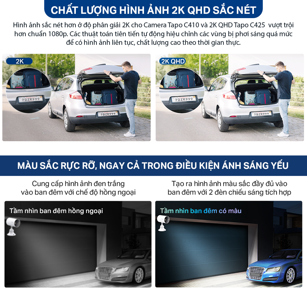 Camera WiFi Ngoài Trời TP-Link Tapo C410 / C410 KIT / C425 / Tapo C425 ...