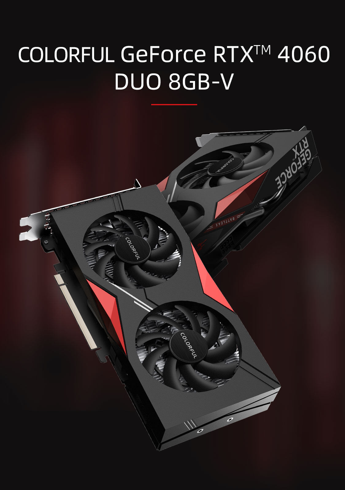 Card màn hình VGA Colorful GeForce RTX 4060 NB DUO 8GB V3-V - Hàng ...