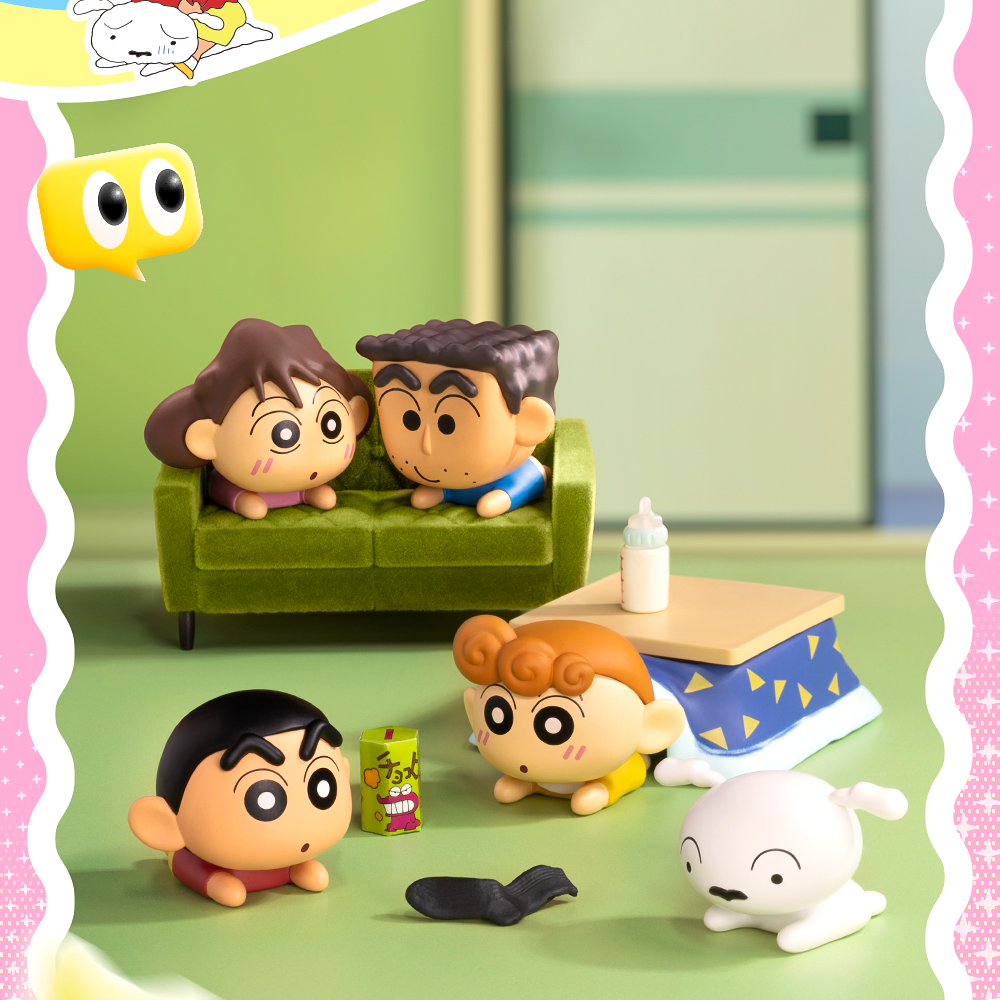 [1 Túi] Blindbox Crayon Shin Chan Mini Lying Down 52TOYs Chính Hãng Hộp ...