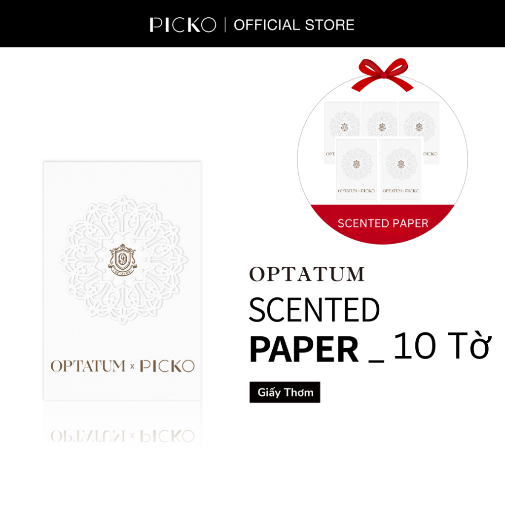 Optatum 10 Tờ Giấy Thơm SCENTED PAPER No.3 Happiness Booster Hương thơm quyến rũ | Shopee Việt Nam