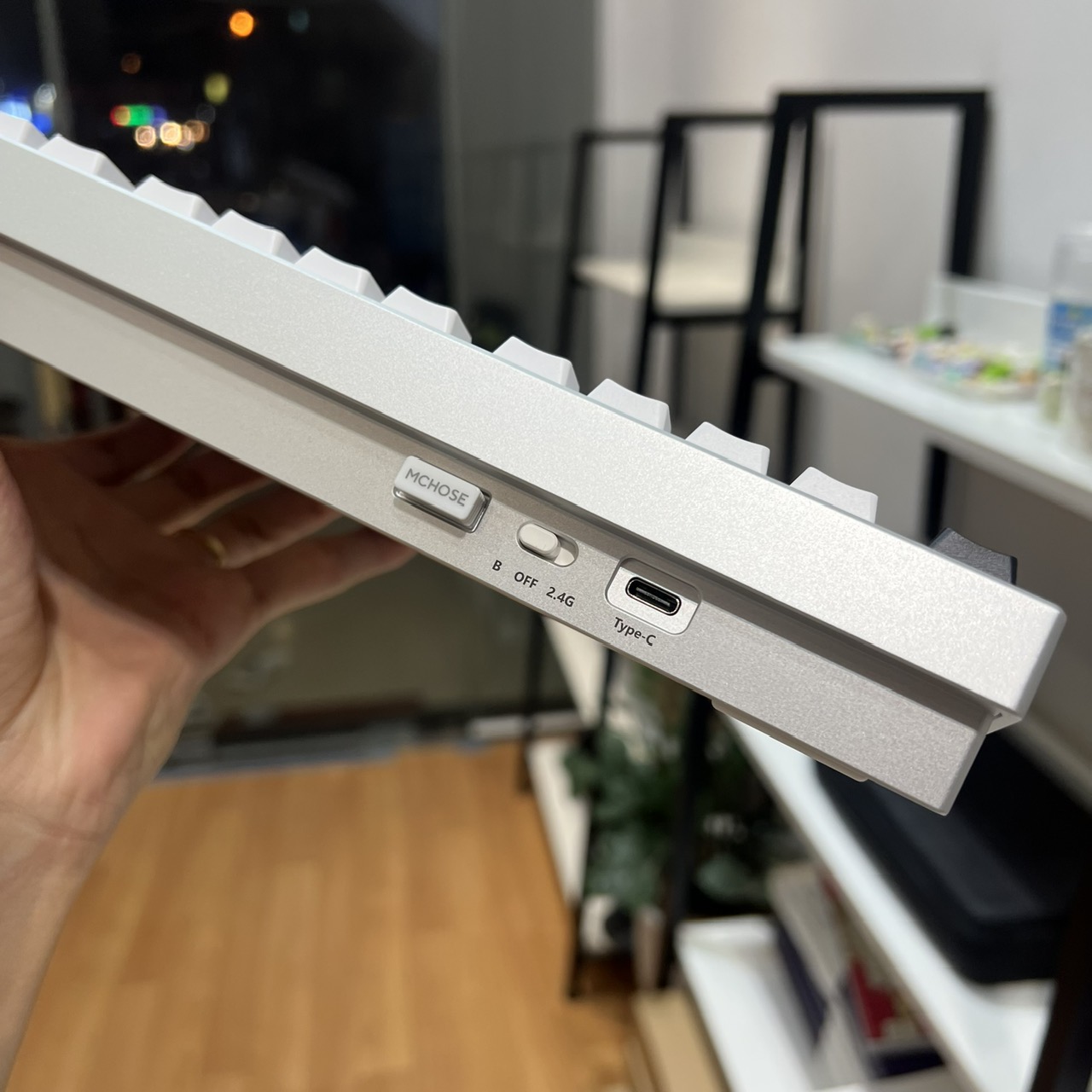 Bàn phím cơ Mchose GX87 V2 - Catch Ball, Anode siêu mịn, âm creamy, led RGB siêu sáng, kết nối ...