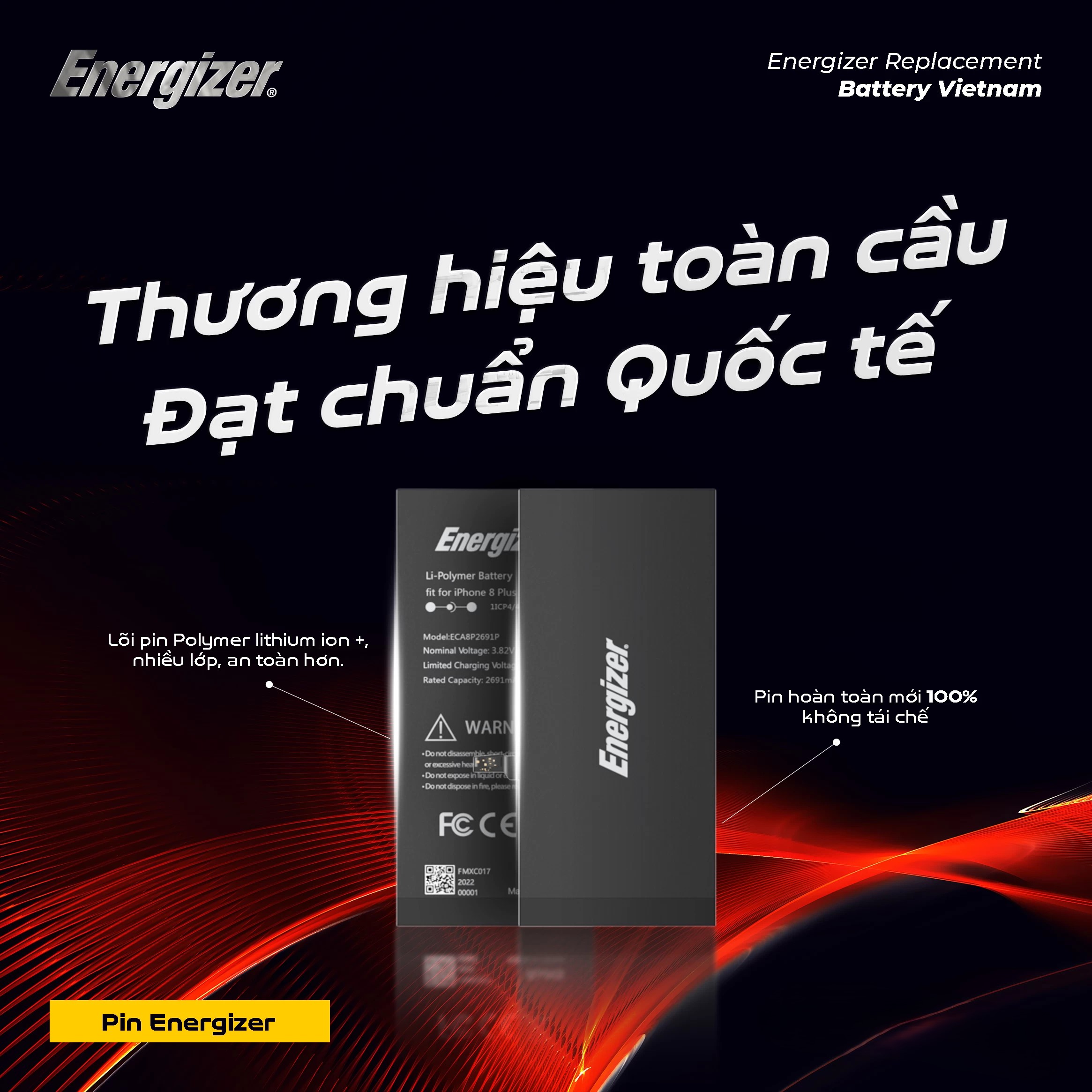 PIN ENERGIZER thay cho các đời IP | Shopee Việt Nam