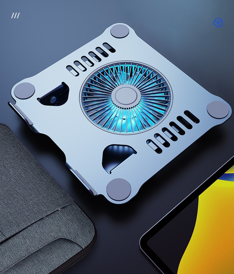 Giá đỡ laptop, macbook nhôm tản nhiệt có thể gấp gọn DIGIMIX kích thước lớn T628g, T619G, T602G ...