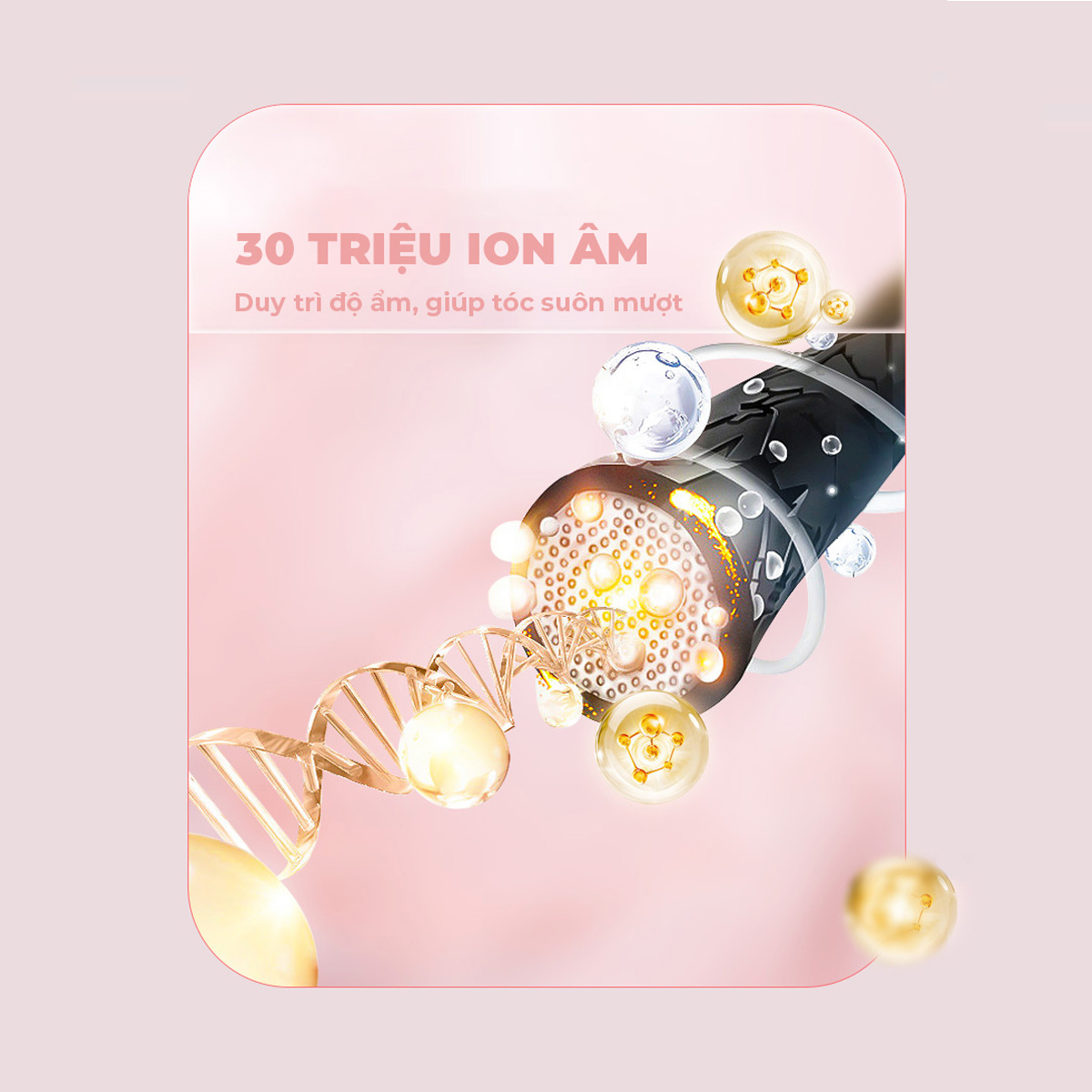 Máy uốn tóc tạo kiểu ion âm 3in1 FIKO HC9 - 1 trục lược, 2 trục uốn ...