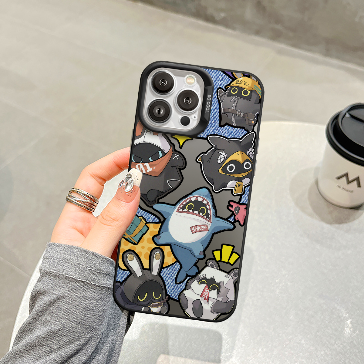 Ốp Lưng iPhone Shark Cute Chống Sốc, Bảo Vệ Camera - iP 7/8/X/XS/11/12 ...