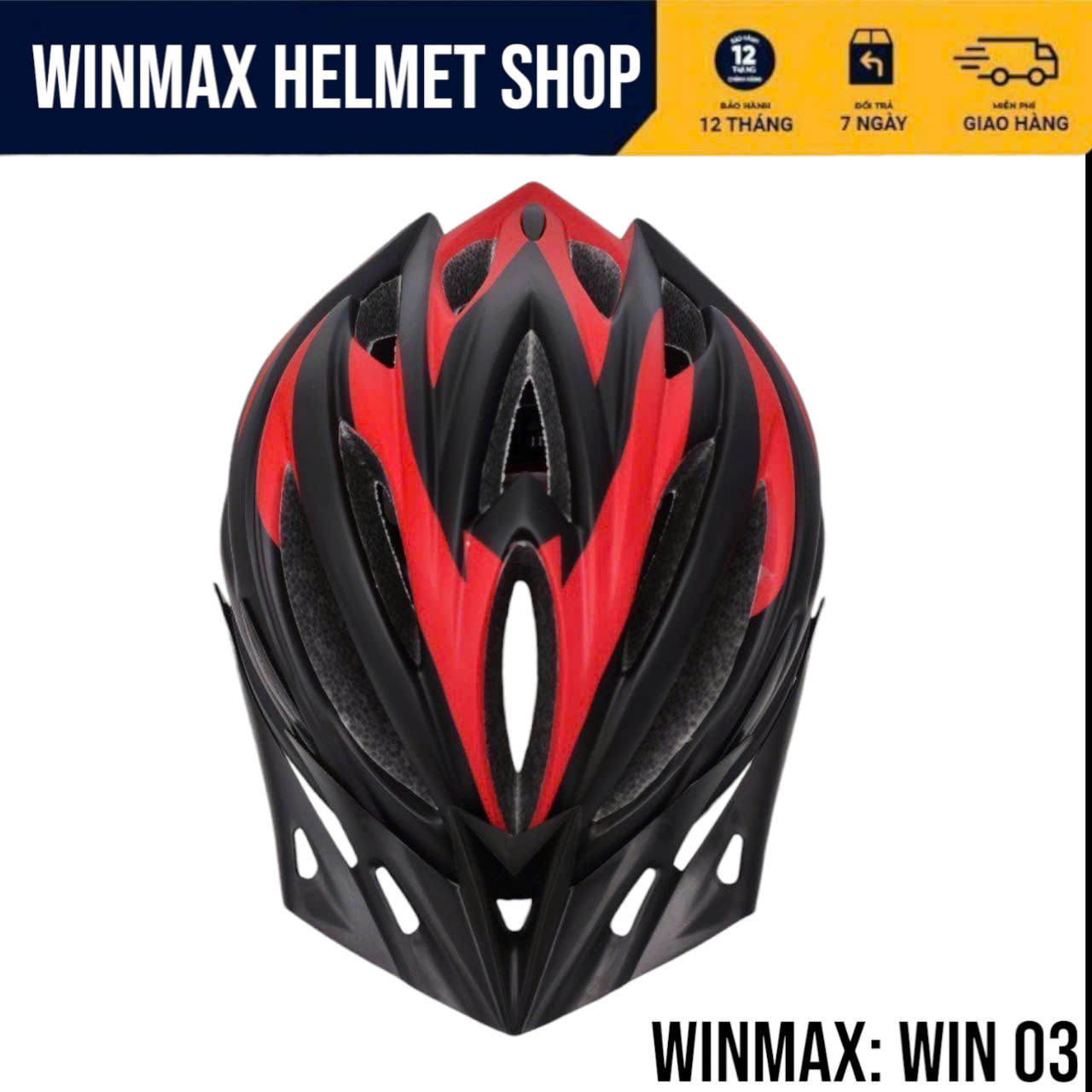 WINMAX HELMET WIN 03 Mũ Bảo Hiểm Xe Đạp Thể Thao Cho Người Lớn Thương ...