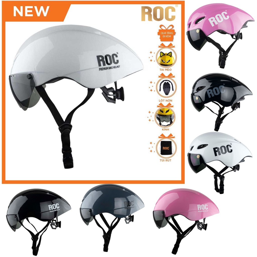 ROC HELMETS R18, ROC ĐỘ TEM P.O.C Falcon Mũ Bảo Hiểm Xe Đạp Chính Hãng ...