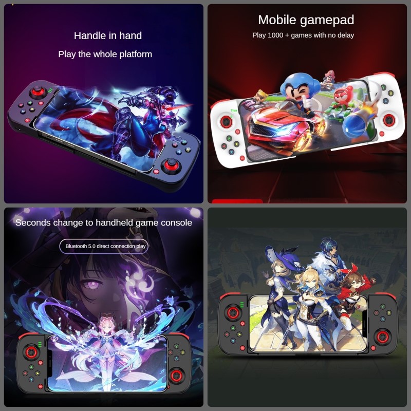 Gamepad Tay Game Không dây Bluetooth D3 đa nền tảng cho máy tính - điện ...