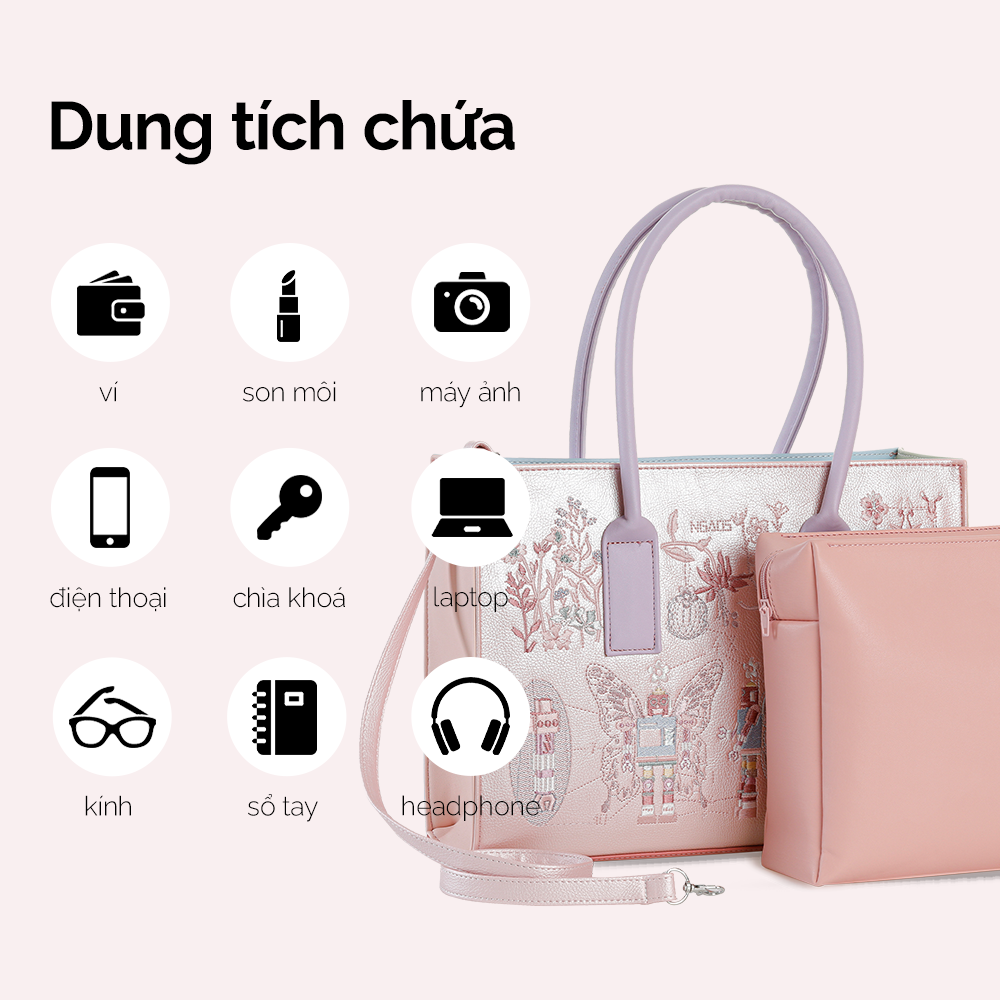Artbook Bag - Jimmi's Secret - NGAOS - Vegan Leather | Shopee Việt Nam
