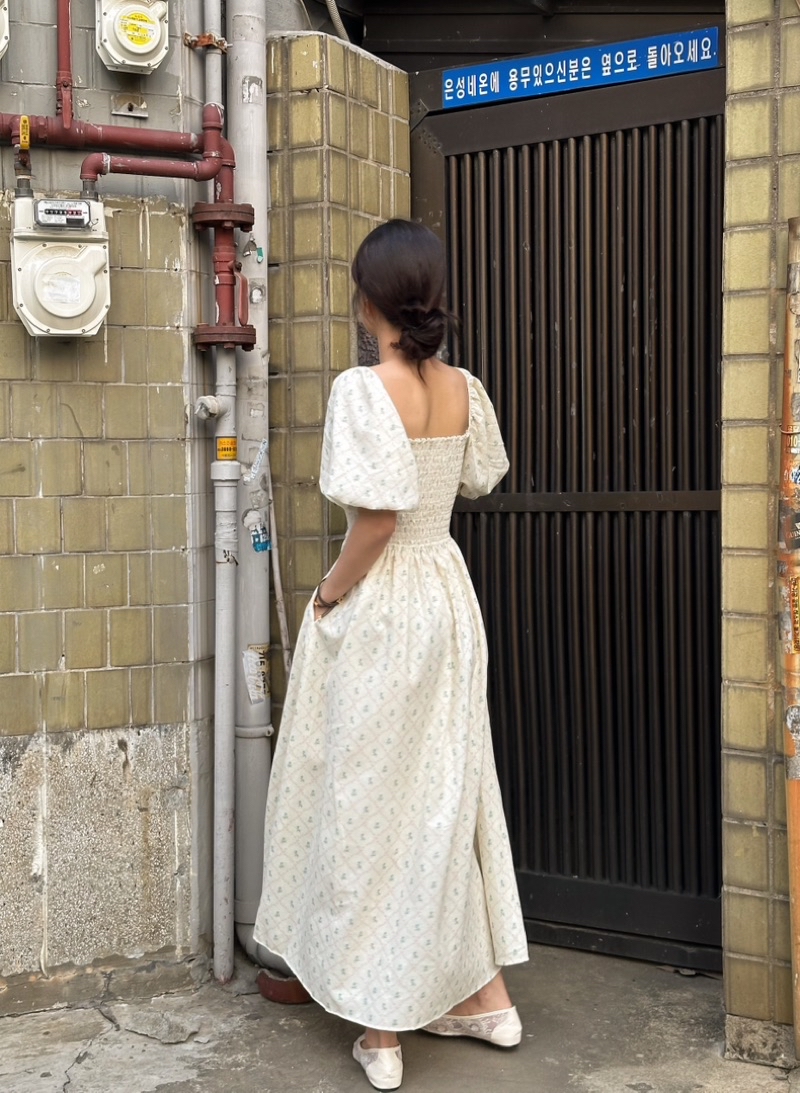 𝐌𝐚𝐛𝐞𝐥 𝐃𝐫𝐞𝐬𝐬 | Đầm Smoking Tay Chuông Hoa Nữ Tính ( ảnh chính chủ ...