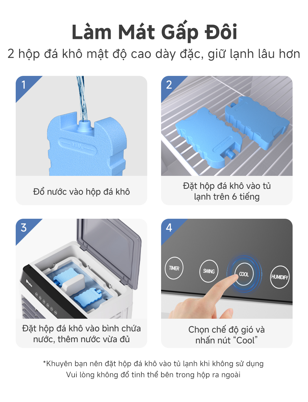 Simplus Quạt Làm Mát Bình Chứa Nước Lớn 24L LFSH005 - Bảo Hành 1 Năm 1 Đổi 1 | Shopee Việt Nam