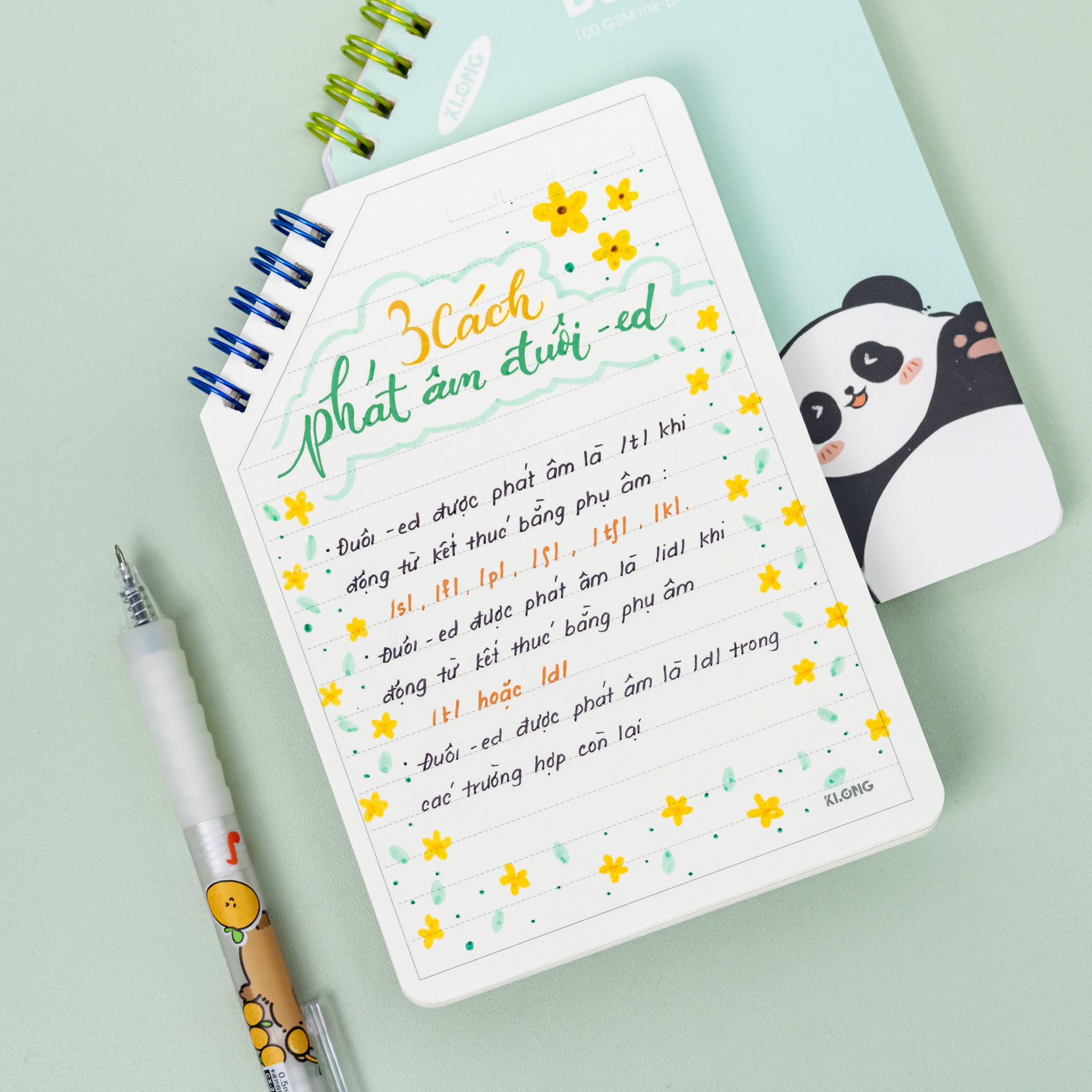Sổ tay Klong A6 120 trang 100gsm dash line lò xo chéo hxgs ms 961 | Shopee Việt Nam