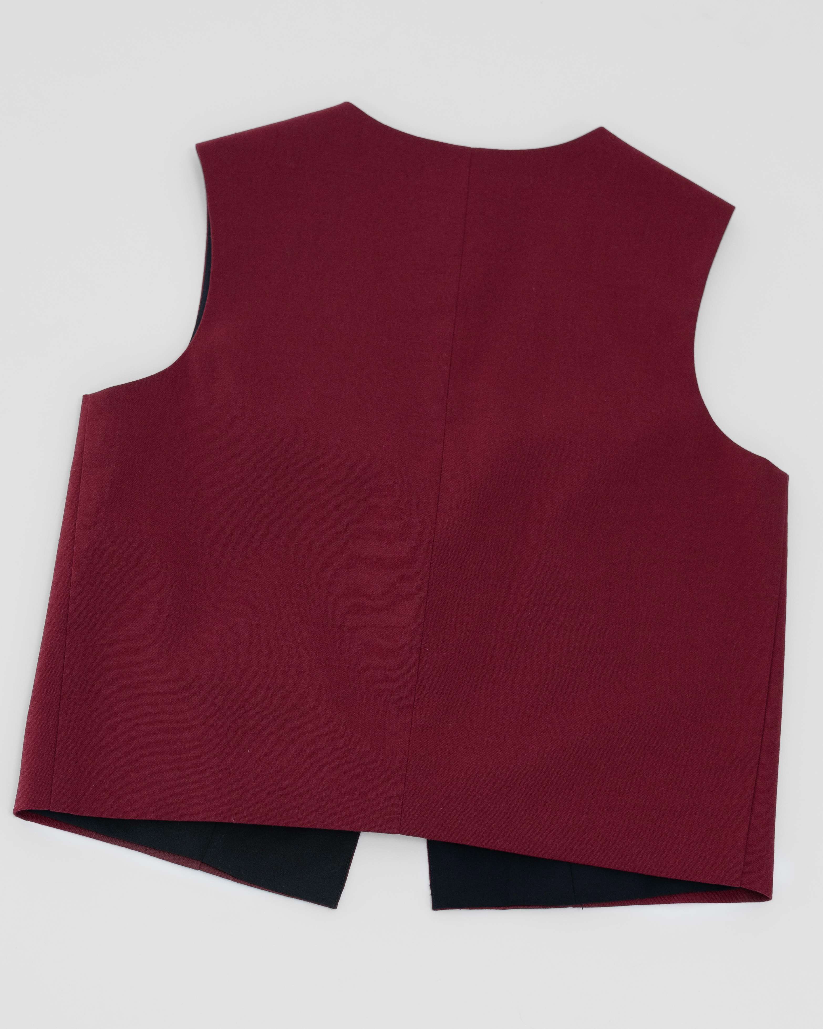 Áo gile phối nơ cổ V THE C.I.U - Rebel Gile - MN05 | Shopee Việt Nam