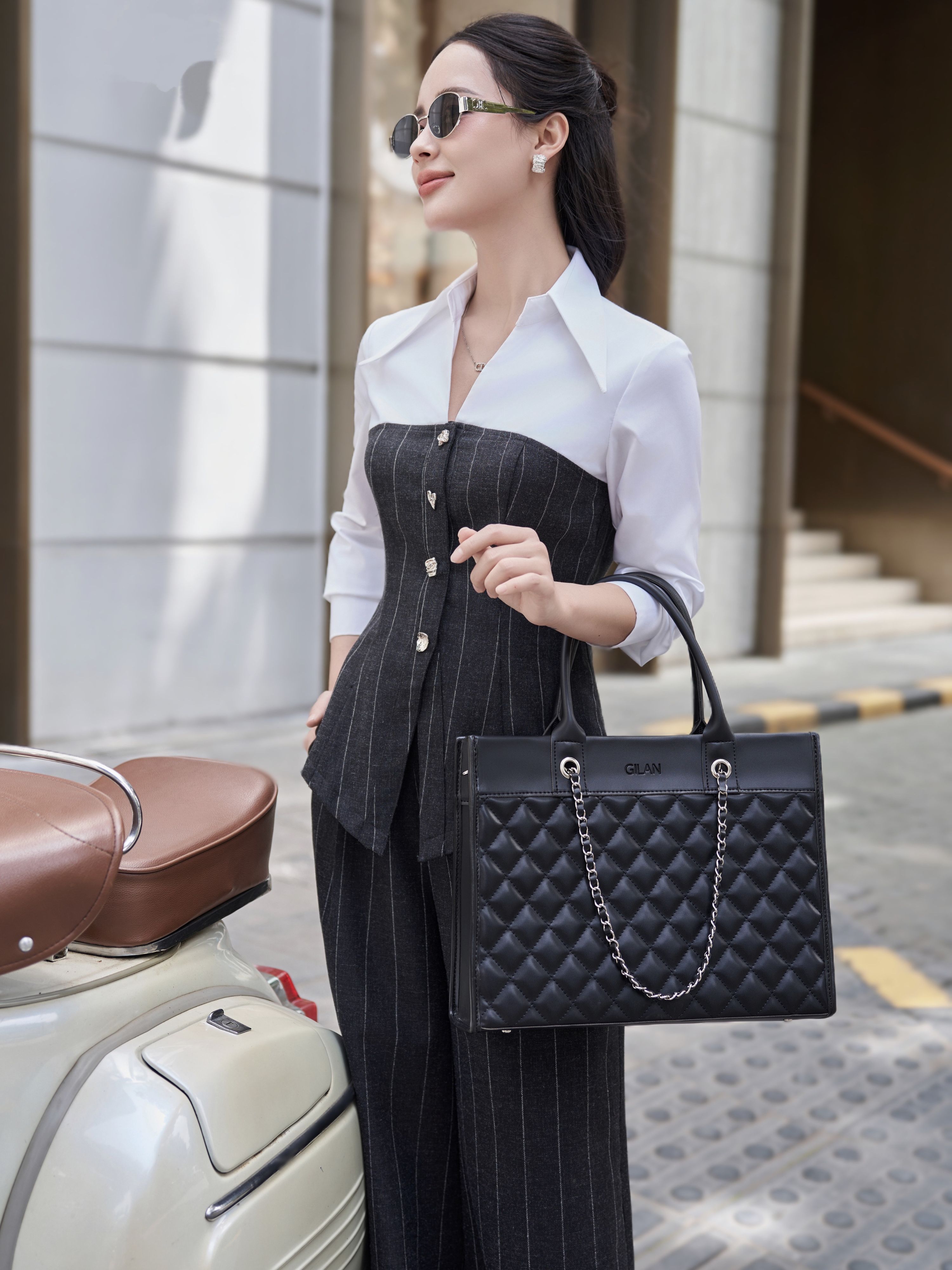 Túi xách tote nữ GILAN Gani bag ( 3 màu) - đựng được Laptop, A4 ...